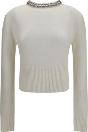 Pinko Pinko, Damen, Strickwaren, Wei&szlig;, LGr&ouml;&szlig;e