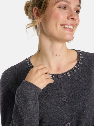 Lieblingsst&uuml;ck Strickjacke BrilliL mit Glitzersteinchen