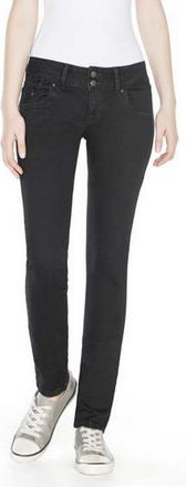 LTB Jeans Jeans Damen Molly Jeans, Black To Black Wash, 30W / 32L
