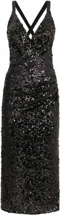 Dolce & Gabbana Knielanges Kleid - Schwarz