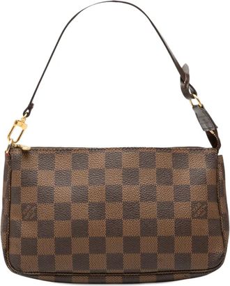 Louis Vuitton 2007 Damier Ebene Pochette Accessoires shoulder bag - Marron