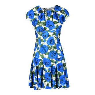 Philosophy di Lorenzo Serafini Femme, Robes, Bleu, Taille: 40 FR Robe femme