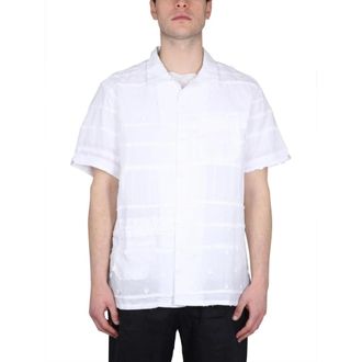 Engineered Garments Herren, Shirts, Wei&szlig;, MGr&ouml;&szlig;e