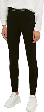 Comma Damen 2121597 Leggins lang, 9999 schwarz, 46