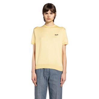 Prada Ribbed Crewneck Knit