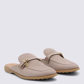 Tod's Womens Flat Shoes Beige _cover Le Sole El
