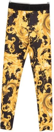 Versace Jeans Couture Femme, Pantalons, Multicolore, Taille: 36 FR Baroque Print Leggings