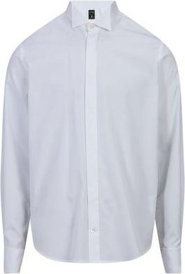 van Laack Chemise slim &agrave; col cass&eacute; en coton