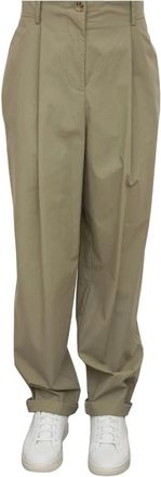 Nenette Femme, Pantalons, Vert, Taille: 44 FR Pantalone Baggy