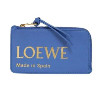Loewe unisex, Pre-owned, Bleu, Taille: ONE Size Porte-monnaie Pre-owned