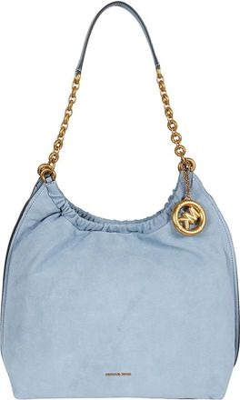 Michael Kors Femme, Sacs, Bleu, Taille: ONE Size Indie Logo-Charm Tote Bag