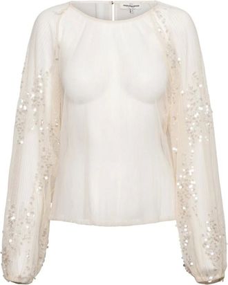 &Co Woman Damen, Blusen & Hemden, Beige, 2XLGr&ouml;&szlig;e