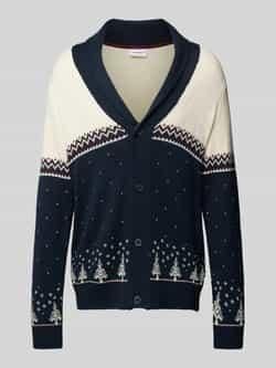 Lindbergh Cardigan aus Viskose mit V-Ausschnitt