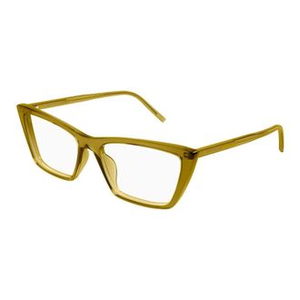 Saint Laurent Gr&uuml;n Transparente Brille SL 737 Mica - - Accessories - Damen - Gr&uuml;n - 57 MM