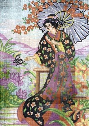 Collection D'Art 6190K Japonaise Kit de Canevas Coton Multicolore 20 x 30 x 0,1 cm