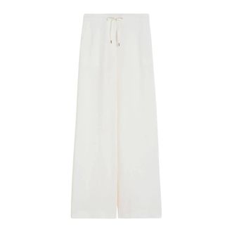 Max Mara Pantalon Long - Femme - Pantalons - Beige - Taille: 38 FR