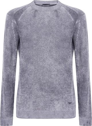 Emporio Armani Homme, Pulls, Gris, Taille: M Pull col rond