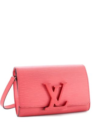 Louis Vuitton sac &agrave; bandouli&egrave;re PM Louise en cuir Epi - Rose