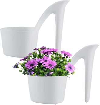 Generic Blumentöpfe für den Innenbereich Hochhackige Pflanzgefäße für dekorative Schuhe Blumentöpfe für Sukkulenten Kreative Pflanzgefäße Tisch-Pflanzgefäße P