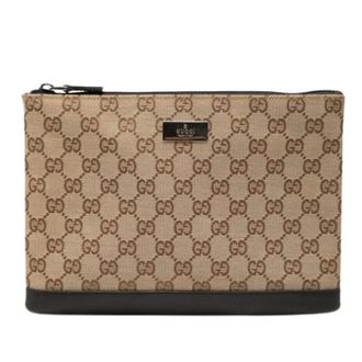 Gucci Sac bandouli&egrave;re Pre-owned en toile - Femme - Pre-owned - Beige - Taille: ONE Size