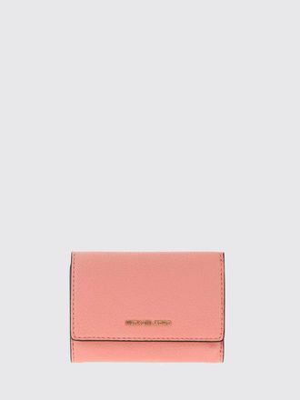 Michael Kors Portefeuille &agrave; trois volets Bryant en cuir avec logo en m&eacute;tal et bouton