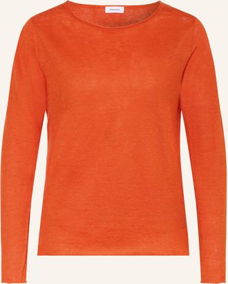 Darling Harbour Darling Harbour Leinenpullover orange