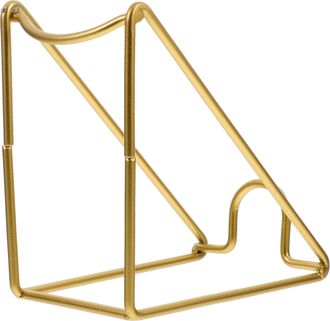 Luxshiny Metall Weinflaschenhalter Goldfarbig Stabiler Weinregal Schr&auml;gflaschenst&auml;nder Weinlager f&uuml;r Tisch Cabinet Bar und K&uuml;che Rutschfester Weinflaschenst&auml;nd