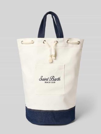 MC2 Saint Barth Beach Bagpack mit Kordelzug und Label-Stitching