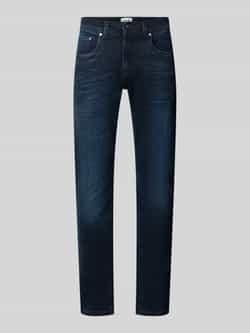 Pierre Cardin Straight Fit Jeans aus elastischem Baumwoll-Mix Modell Lyon
