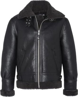 Schott NYC Homme Lc1259 Bombardier, NOIR/GRIS, XL EU