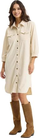 In Front IN Front, Femme, Robes, Beige, Taille: 42 FR Shirt Dress