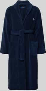 Ralph Lauren Regular Fit Bademantel mit Logo-Stitching