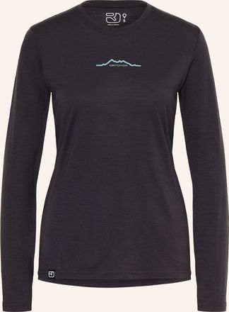 Ortovox Funktionsshirt 150 Cool Mountain Mit Merinowolle schwarz