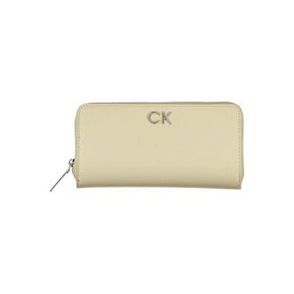 Calvin Klein Polyester-Geldb&ouml;rse - - Accessories - Damen - Beige - ONE SIZE