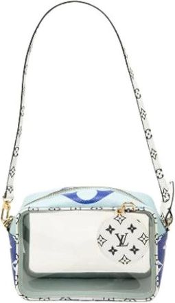 Louis Vuitton Pre-owned Giant Beach Pouch - Femme - Pre-owned - Bleu - Taille: ONE Size