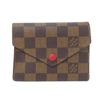 Louis Vuitton Portefeuille en toile Pre-owned - Femme - Pre-owned - Brun - Taille: ONE Size