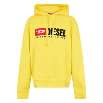 Diesel S-Ginn Hood Div - - Sweatshirts & Hoodies - Herren - Gelb - 3XL