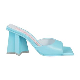 Chiara Ferragni Femme, Chaussures, Bleu, Taille: 39 EU Mules &Eacute;l&eacute;gantes &agrave; Talons