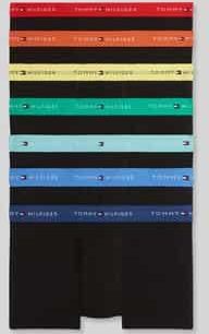 Tommy Hilfiger Regular Fit Trunks aus Baumwoll-Mix im 7er-Pack