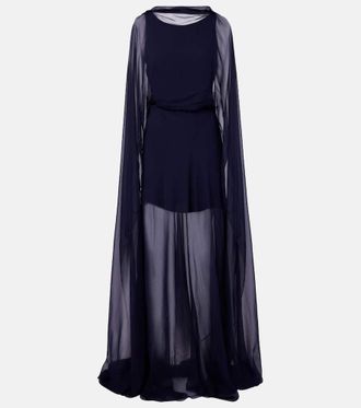 Ralph Lauren Collection Robe longue Dylon en soie