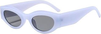 Generic Lunettes De Soleil Vacances &Agrave; Petite Monture For Hommes Et Femmes Conduite En Plein Air(Blue)