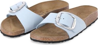 Birkenstock Low-Top Sneaker - Sandalen Madrid Big Buckle - Gr. 37 (EU) - in Blau - f&uuml;r Damen