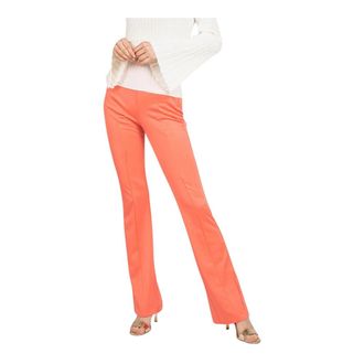 Patrizia Pepe Gerade geschnittene Hose - - Trousers - Damen - Orange - XS
