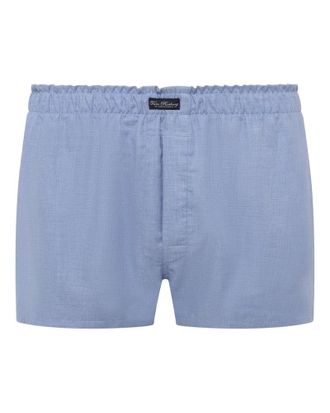 Tom Rusborg Unifarbene Boxershorts aus Baumwolle in