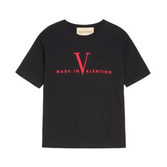 Valentino Garavani Homme, Tops, Brun, Taille: M Made In Valentino T-Shirt