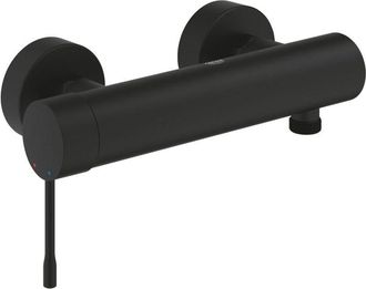 GROHE Essence 1-Loch-Einhand-Brausebatterie Wandmontage, Phantom Black, Professional Edition - Grohe