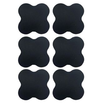 Generic Laufmatte, rutschfest, sto&szlig;absorbierend, 6 St&uuml;ck - Matte f&uuml;r Heimtrainer und Ruderger&auml;t - f&uuml;r Heimtrainer, Ruderger&auml;t, Haus, B&uuml;ro, Fitnessstudio, Wohn