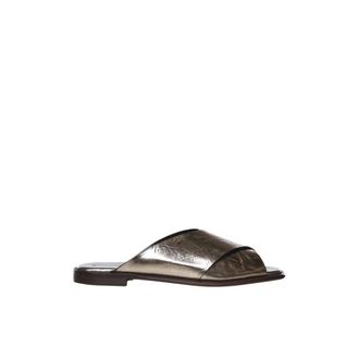 Giuliano Galiano Flat Sandales - Femme - Chaussures - Brun - Taille: 38 EU