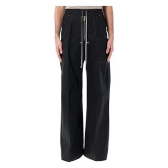 Rick Owens Homme, Pantalons, Noir, Taille: L Wide Bela Pants