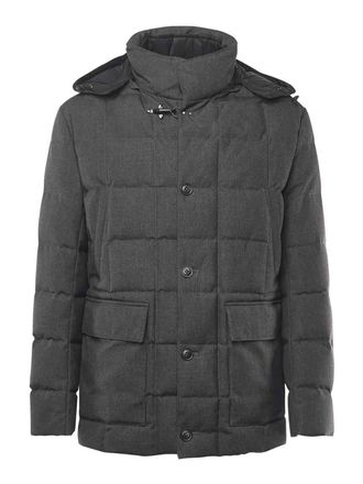 Fay Manteau Rembourr&eacute; - Gris